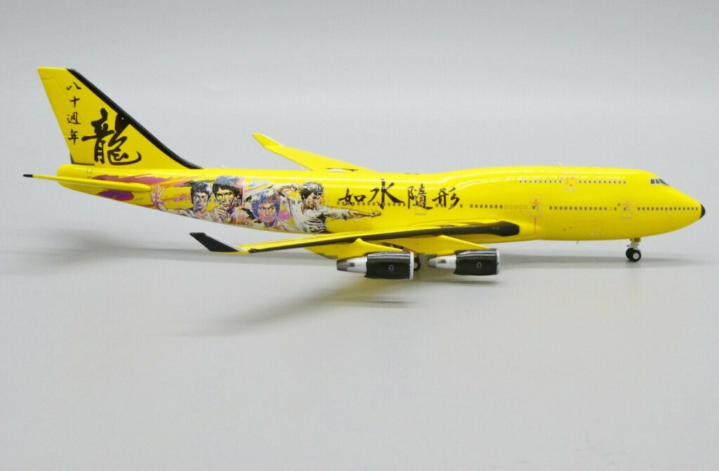 Bruce Lee Boeing 747-400 Fantasy model SUPER LIMITED EDITION 1/400 ...