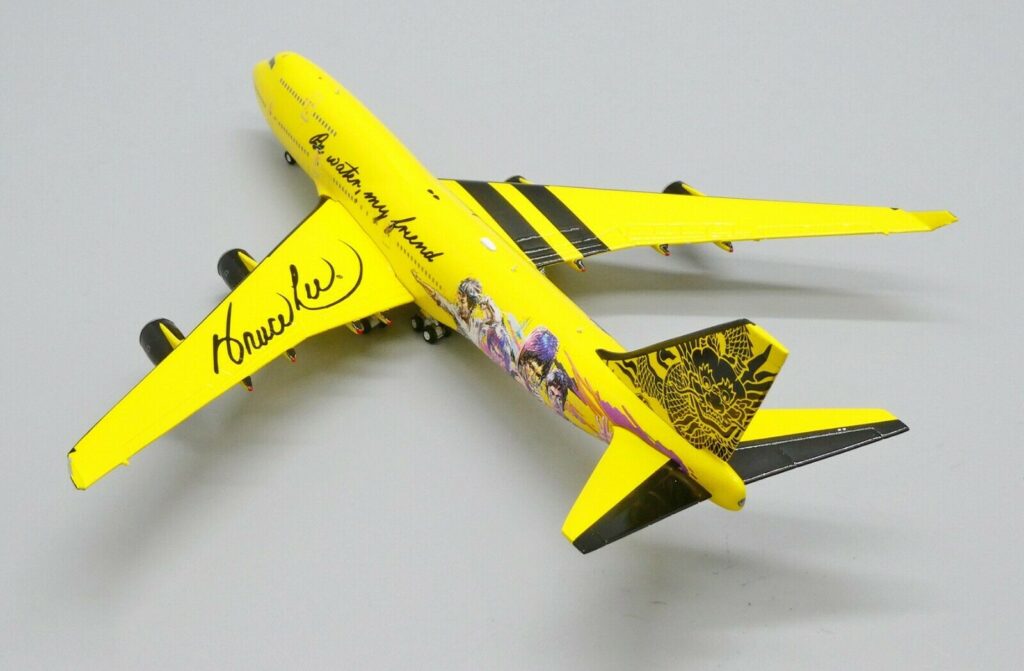 Bruce Lee Boeing 747-400 Fantasy model SUPER LIMITED EDITION 1/400 ...