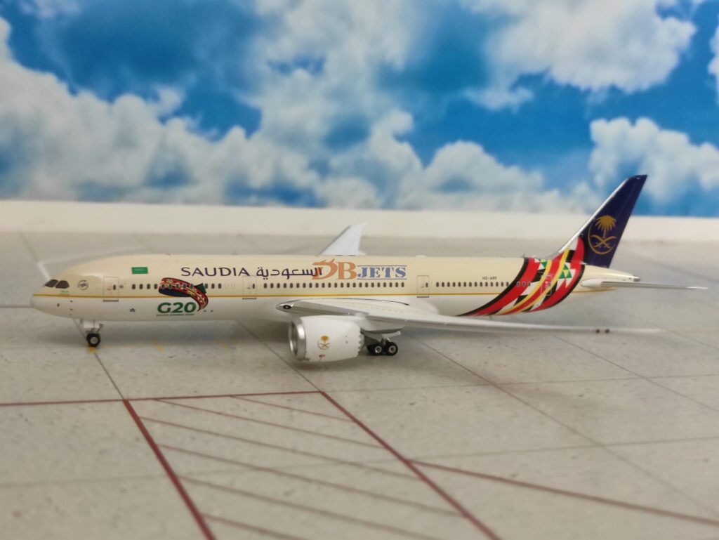 Saudi Arabian Airlines Boeing 787-9 Dreamliner ?G20 Special Livery? Reg ...